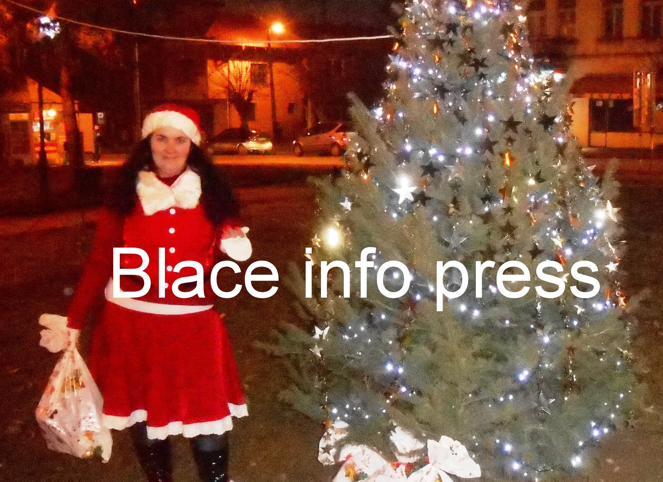 Foto vest: Deda Mrazica u ulici božićnih čarolija u Blacu - Blace Info ...